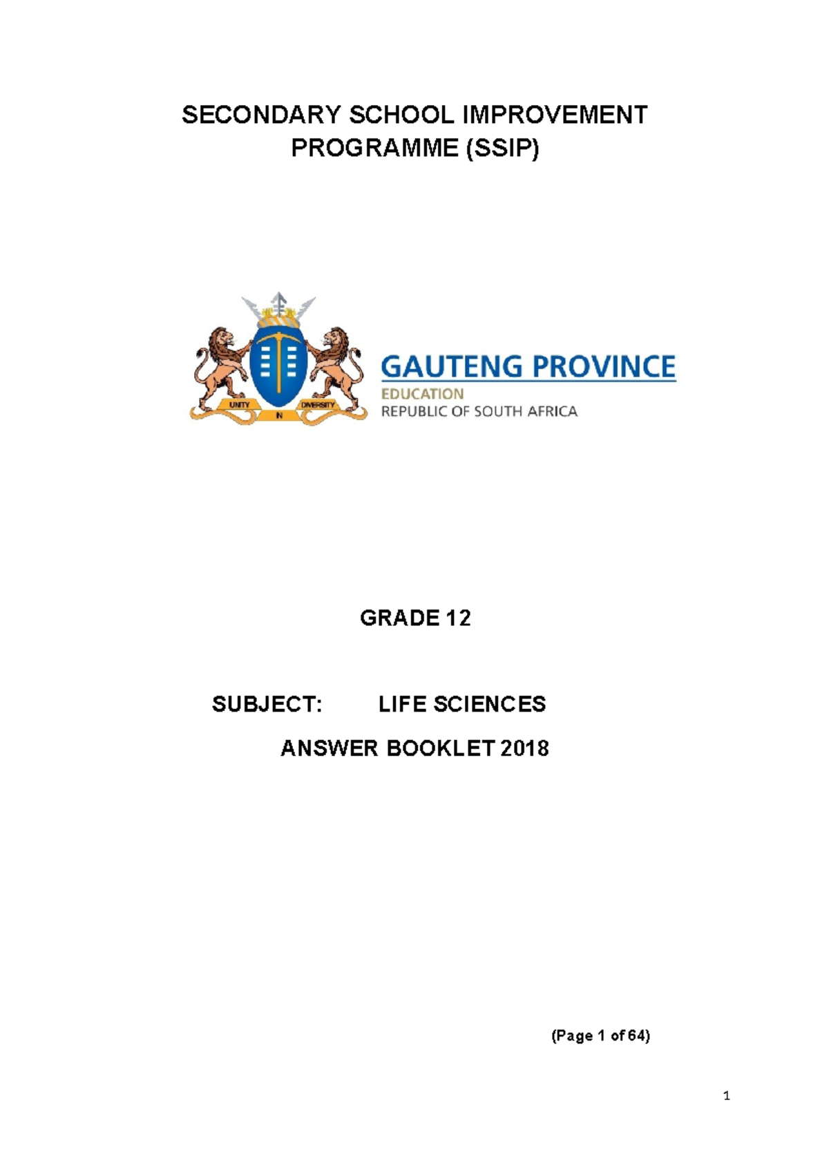 booklet answers life sciences term 3 2020 grade 12 responding to the ...