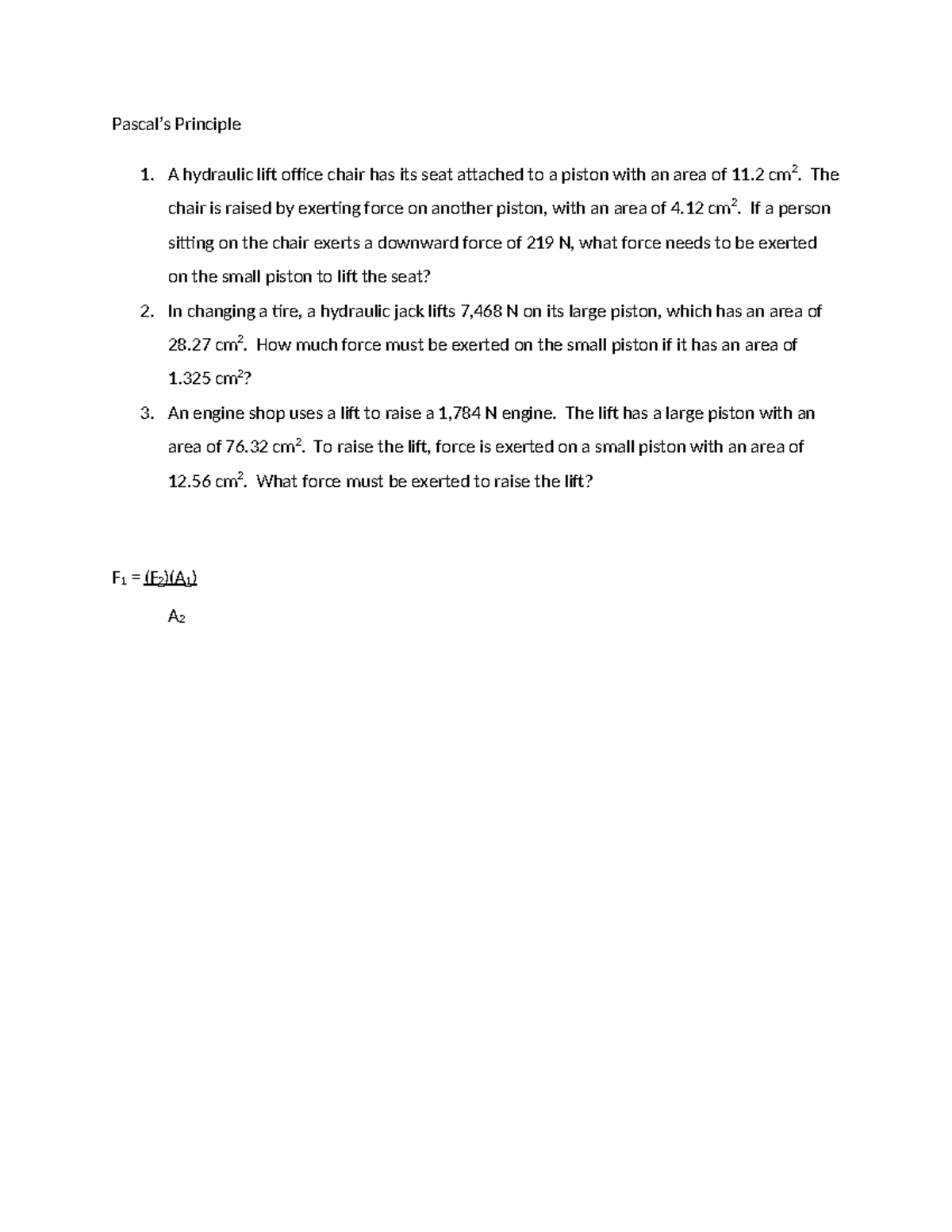Pascals%20Principle%20Math%20Practice - Pascal’s Principle 1. A ...