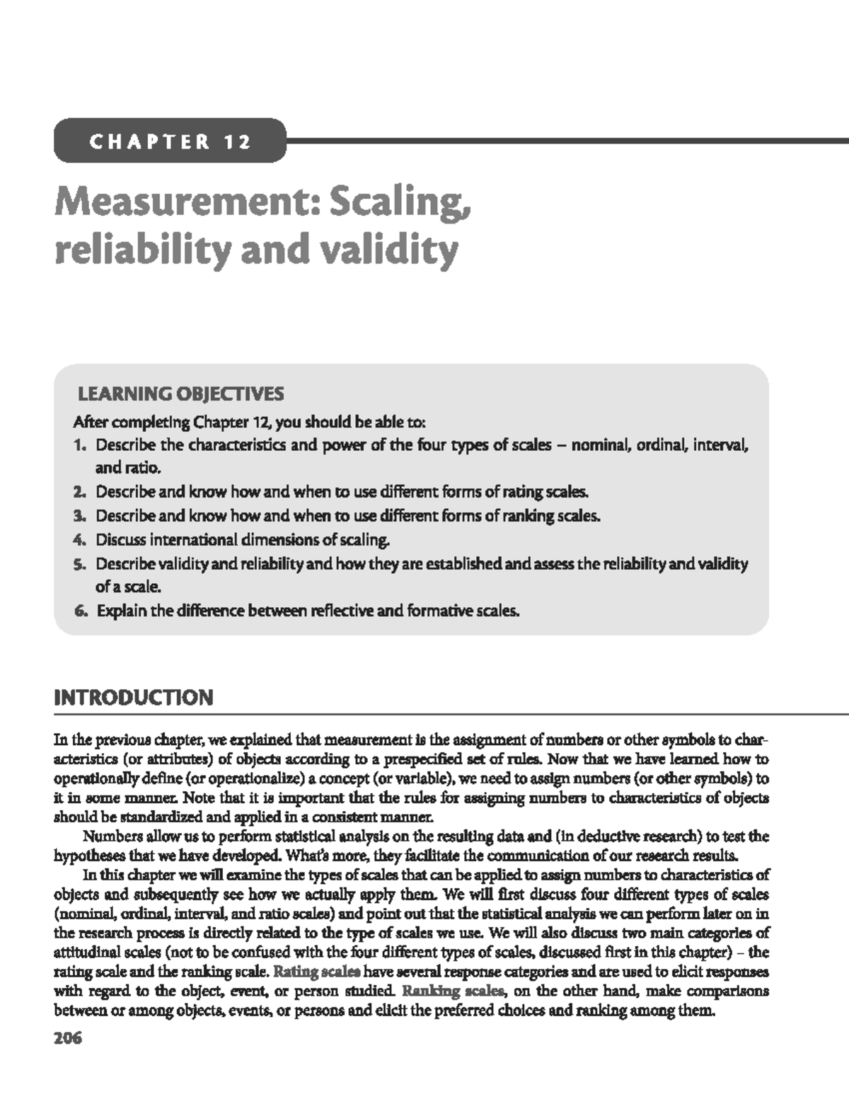 Ch12 - Research methods - Studocu