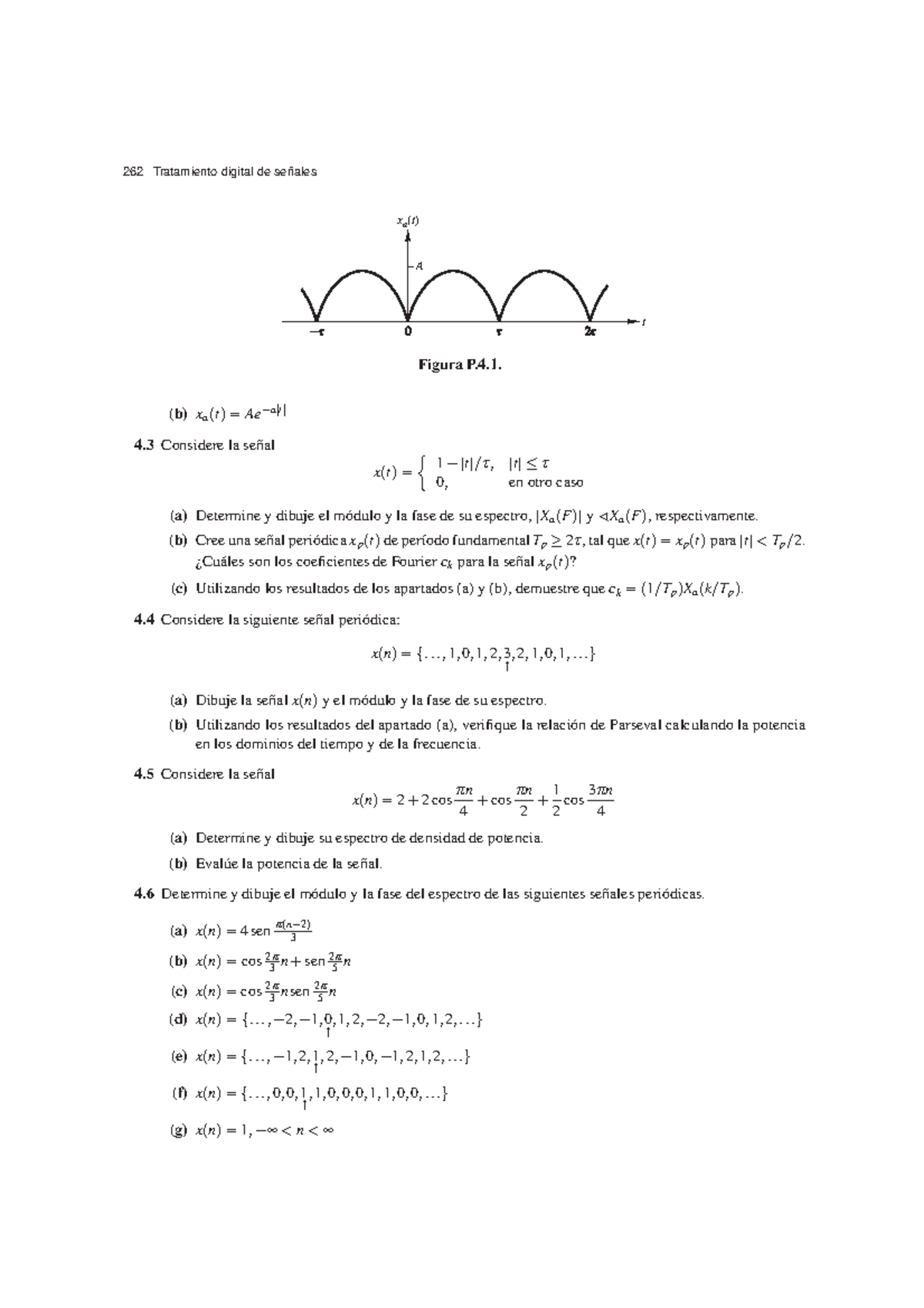 Tratamiento Digital de Señales-284-290 - 262 Tratamiento digital de ...