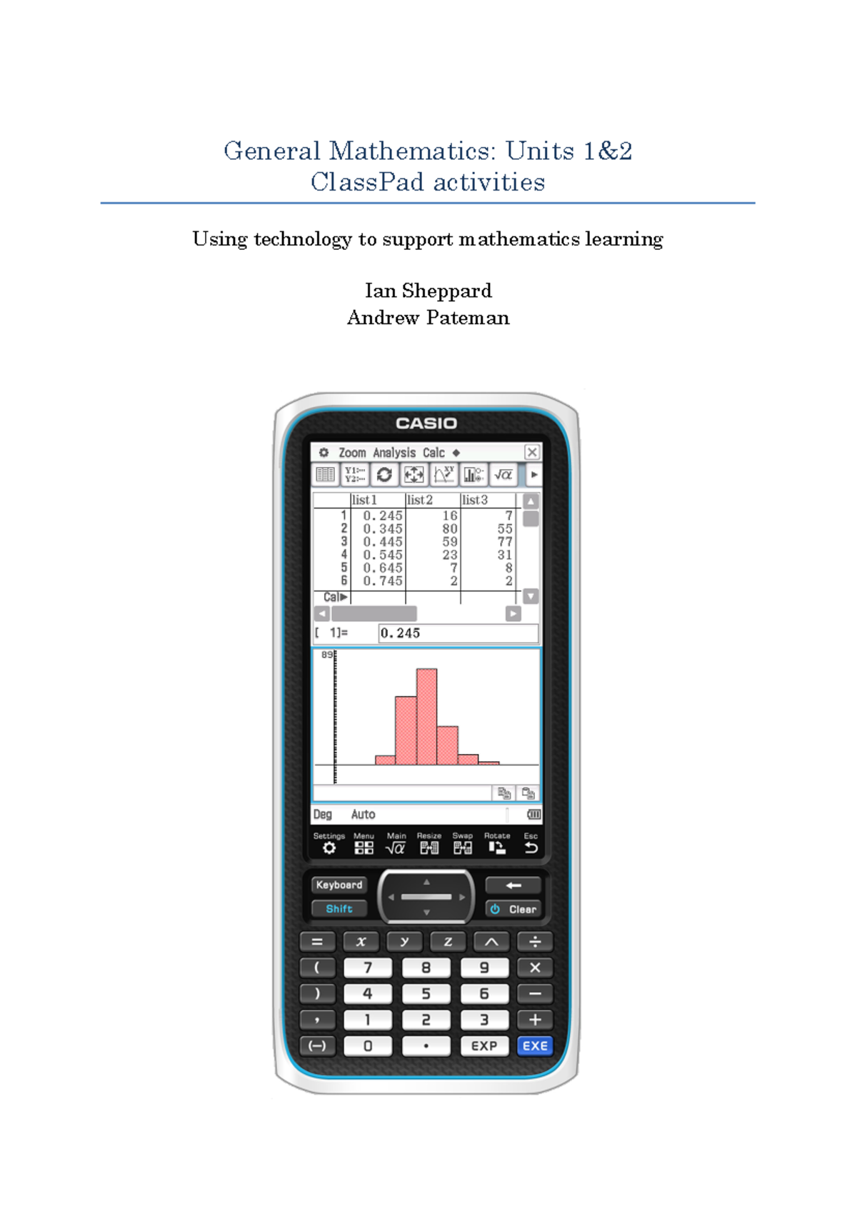 General-u12-1 - General-u12-1 - General Mathematics: Units 1& ClassPad activities Using - Studocu