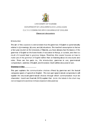 [Solved] In this assignment you will acquire the skills to critically - Communicative gramma of ...