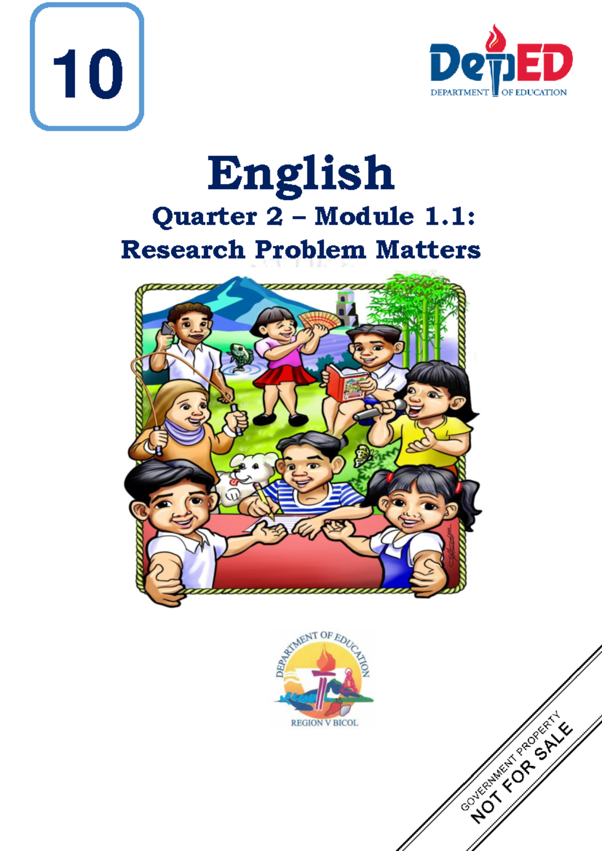 English 10 2nd Quarter Module 1 - English Quarter 2 – Module 1 ...