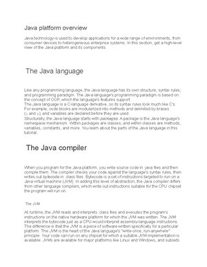 DBMS lab - Programming in Java - Studocu