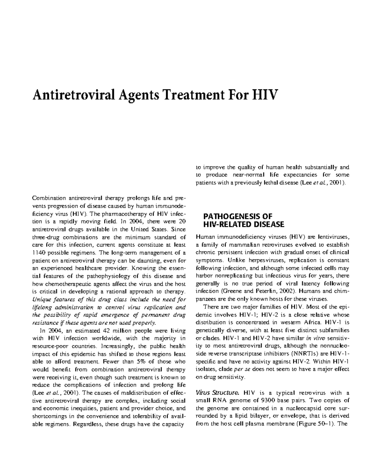 Antiretroviral Agents Treatment For HIV - Antiretroviral Agents ...