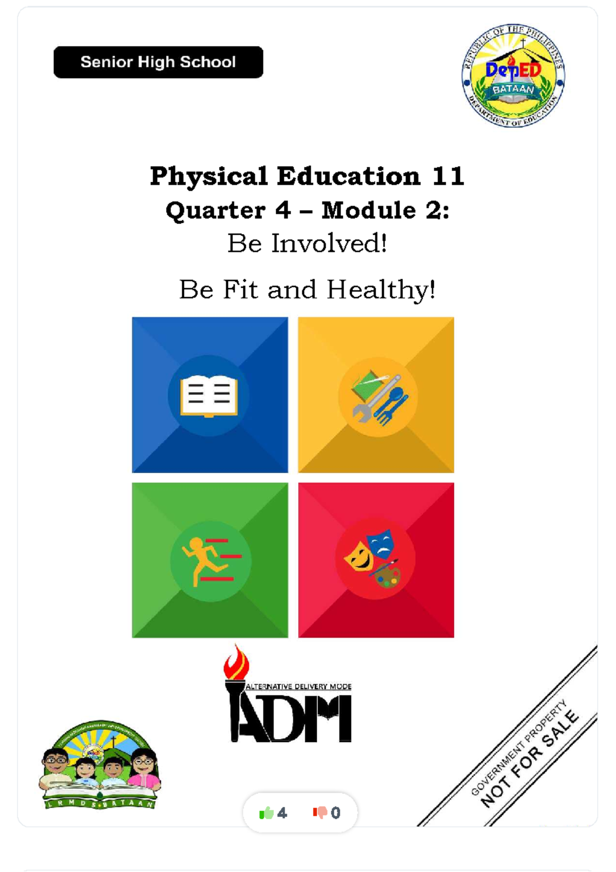 Pe11-q4-m2-be-involved-hswhs compress - Physical Education 11 Quarter 4 ...