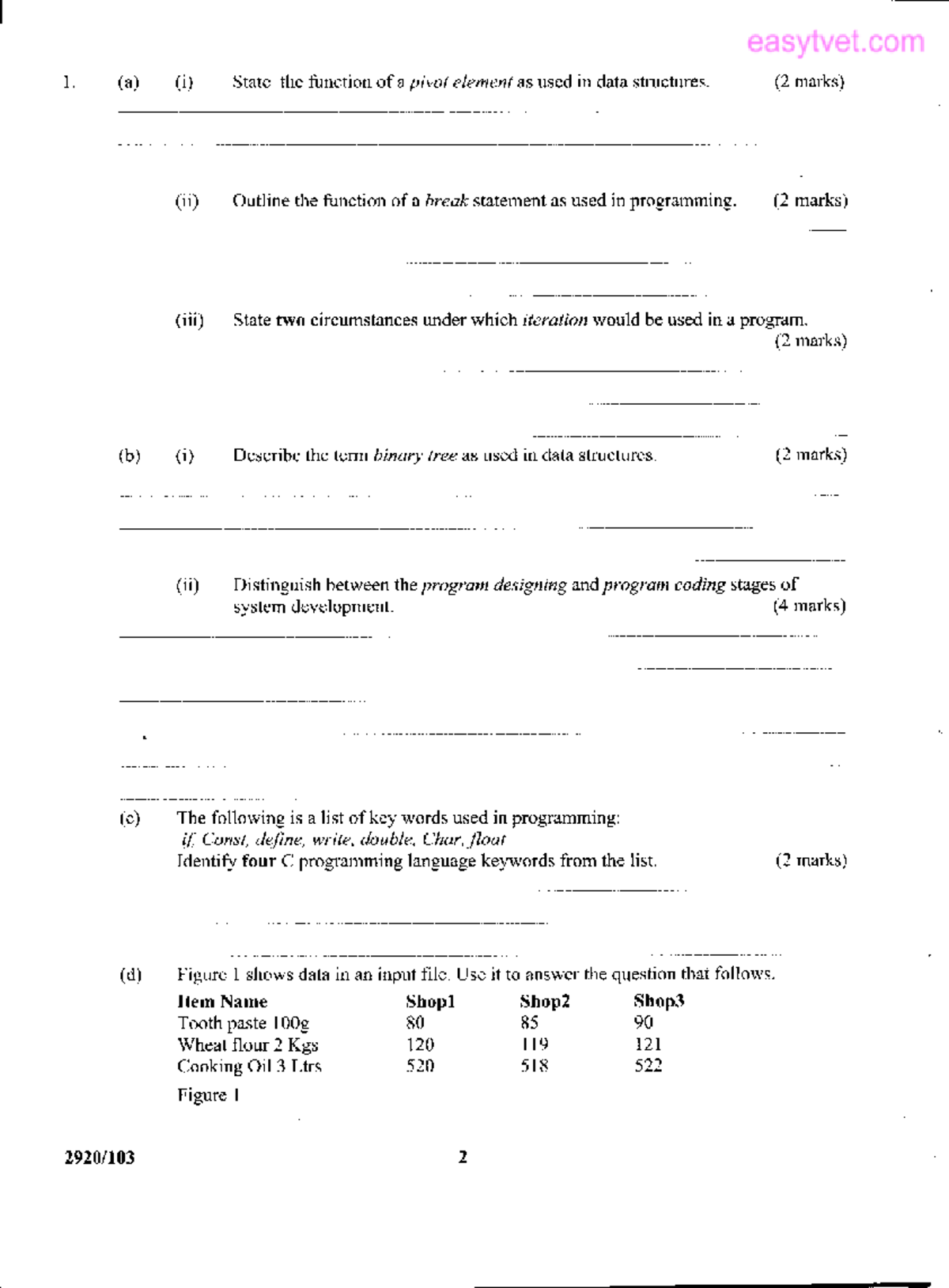 2014 july - revision questions - Digital literacy - Studocu