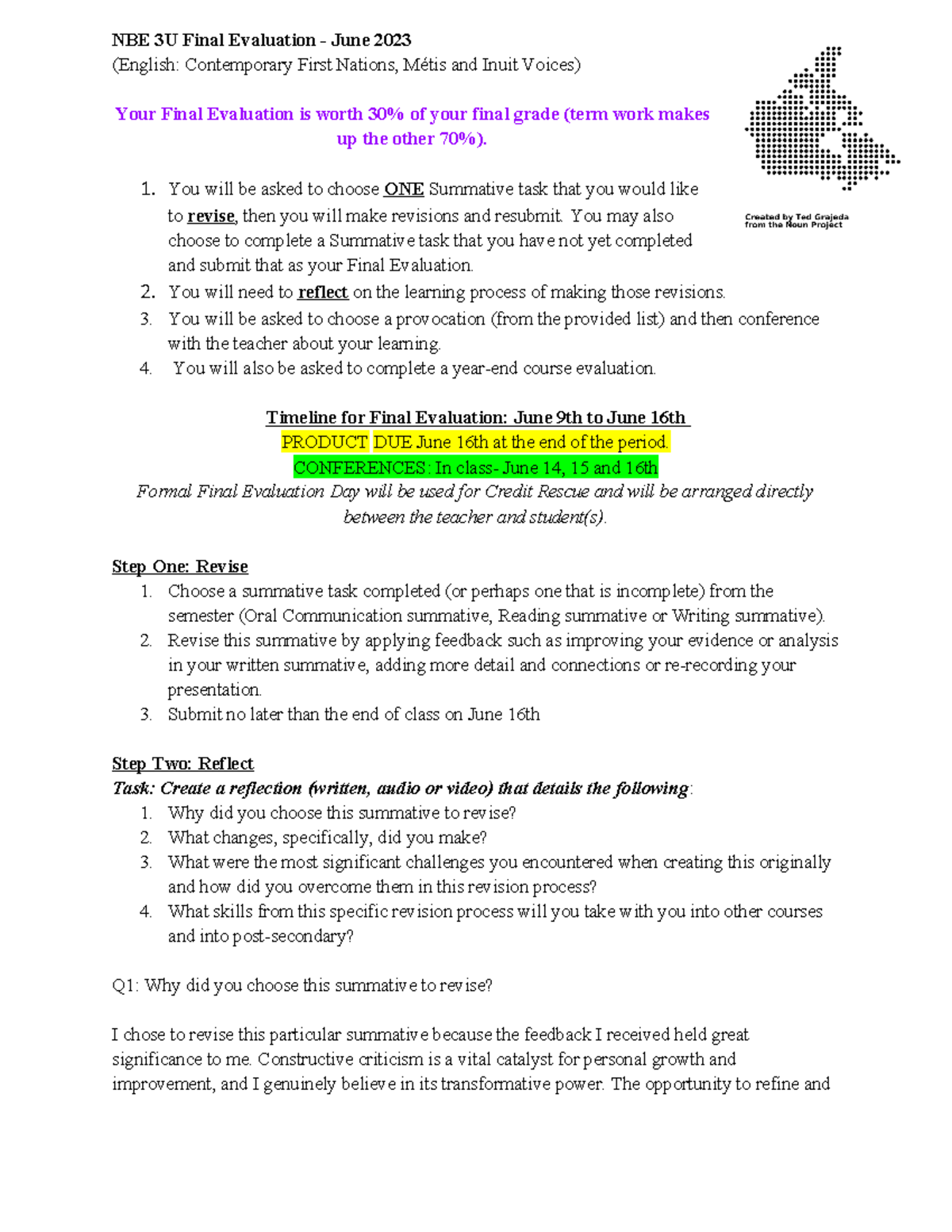 (English Contemporary First Nations, Métis and Inuit Voices) Final ...