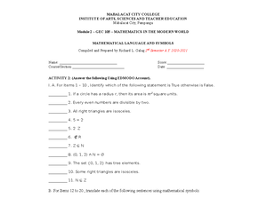 Gen-Math11 Q1 Mod3 operations-on-functions 08082020 - General Mathematics Quarter 1 – Module 3 ...