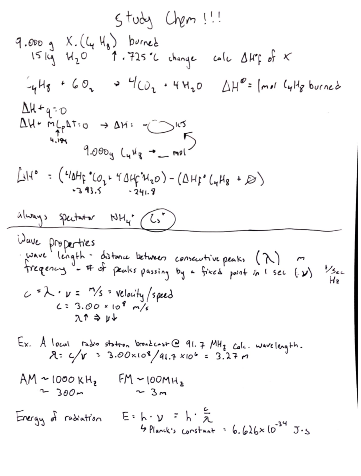 Electromagnetism - Lecture notes 29 - study Chem !!! 9 g X. (L4 Hp ...