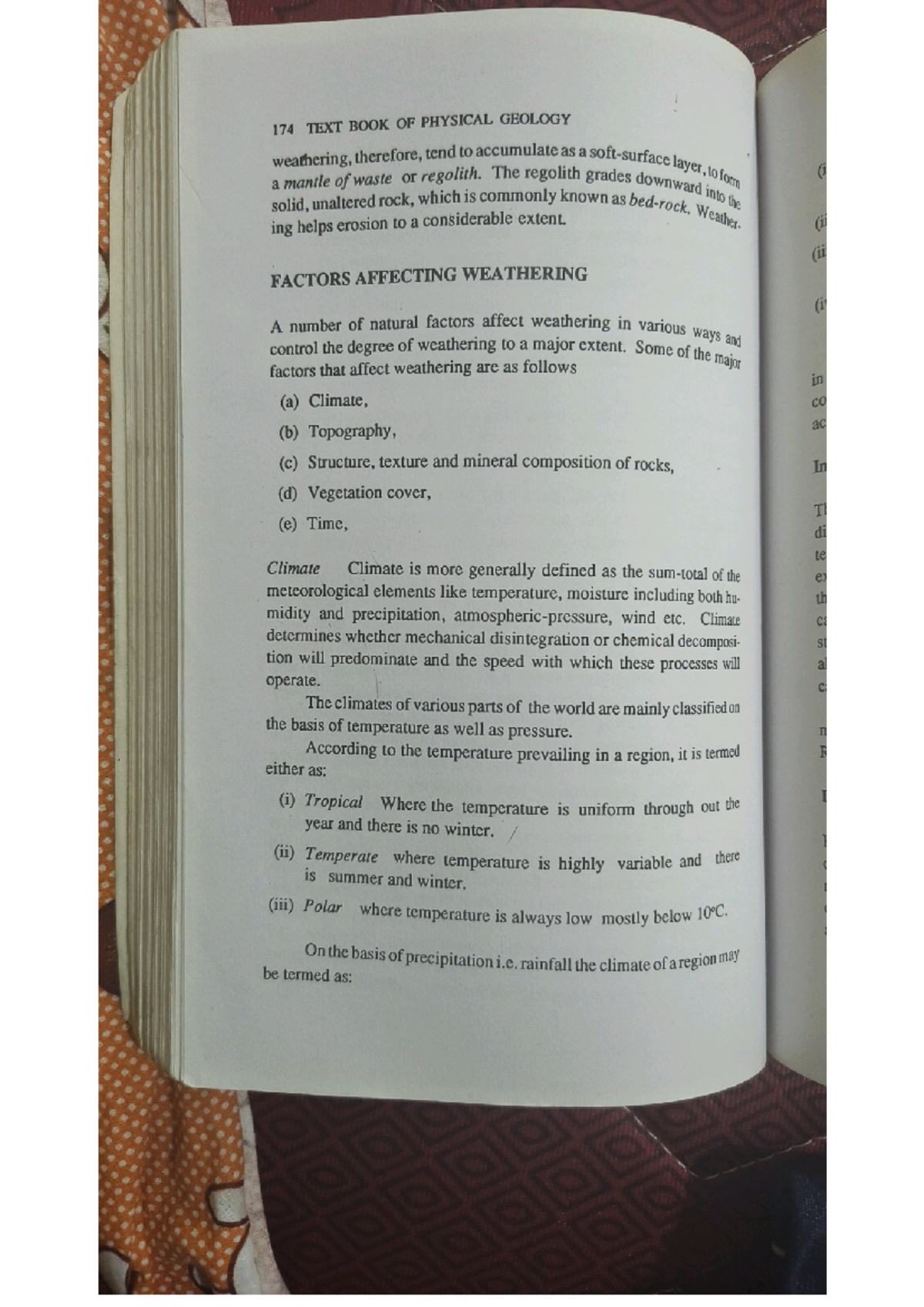 Weathering erosional and depositional features - 174 TEXT BOOK OF ...