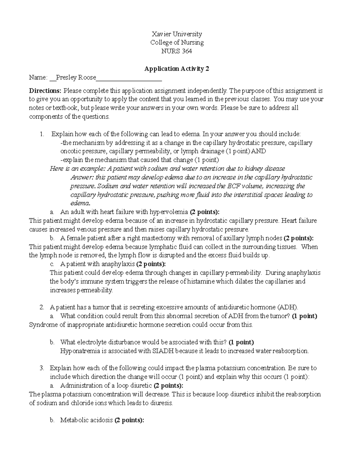 Application assignment 2 - The purpose of this assignment is to give you an opportunity to apply ...