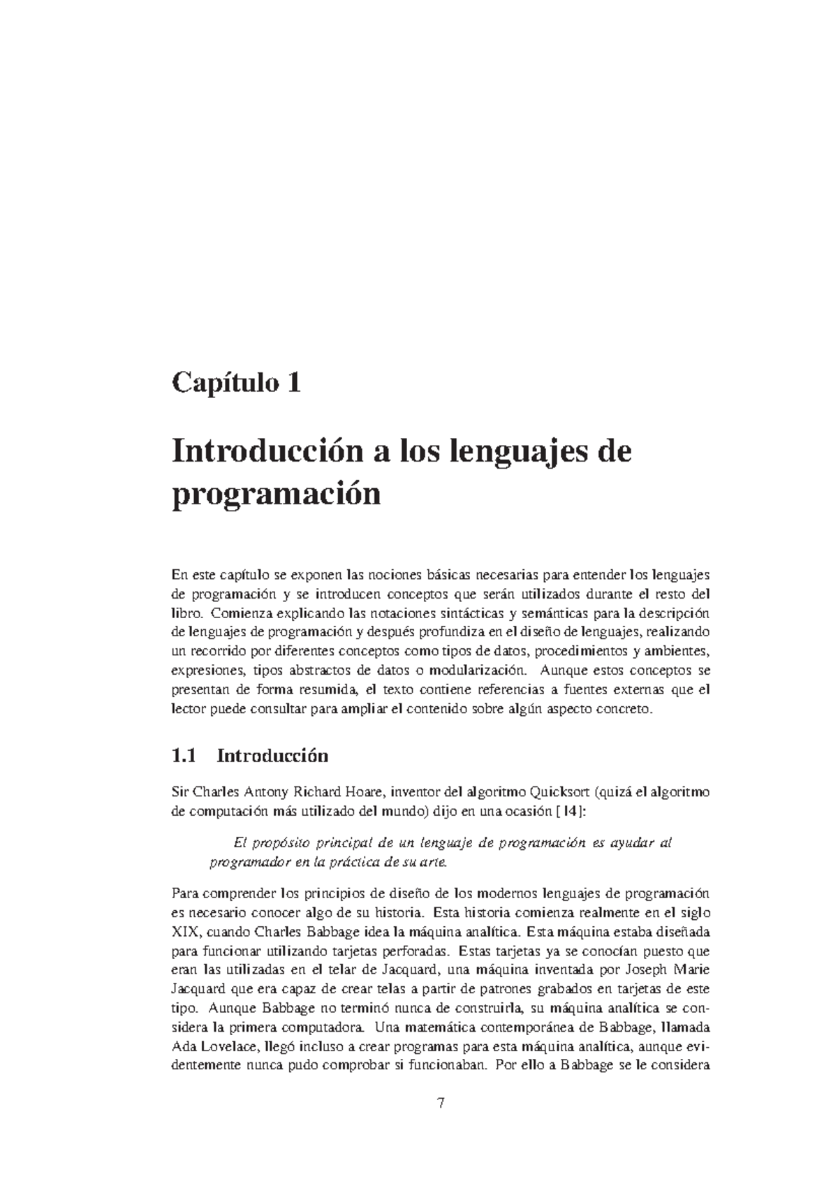 Lenguajes Programación Generaciones - Capítulo 1 Introducción a los ...
