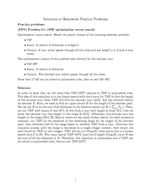 HW4 practice solutions - Solutions to Homework Practice Problems [DPV ...