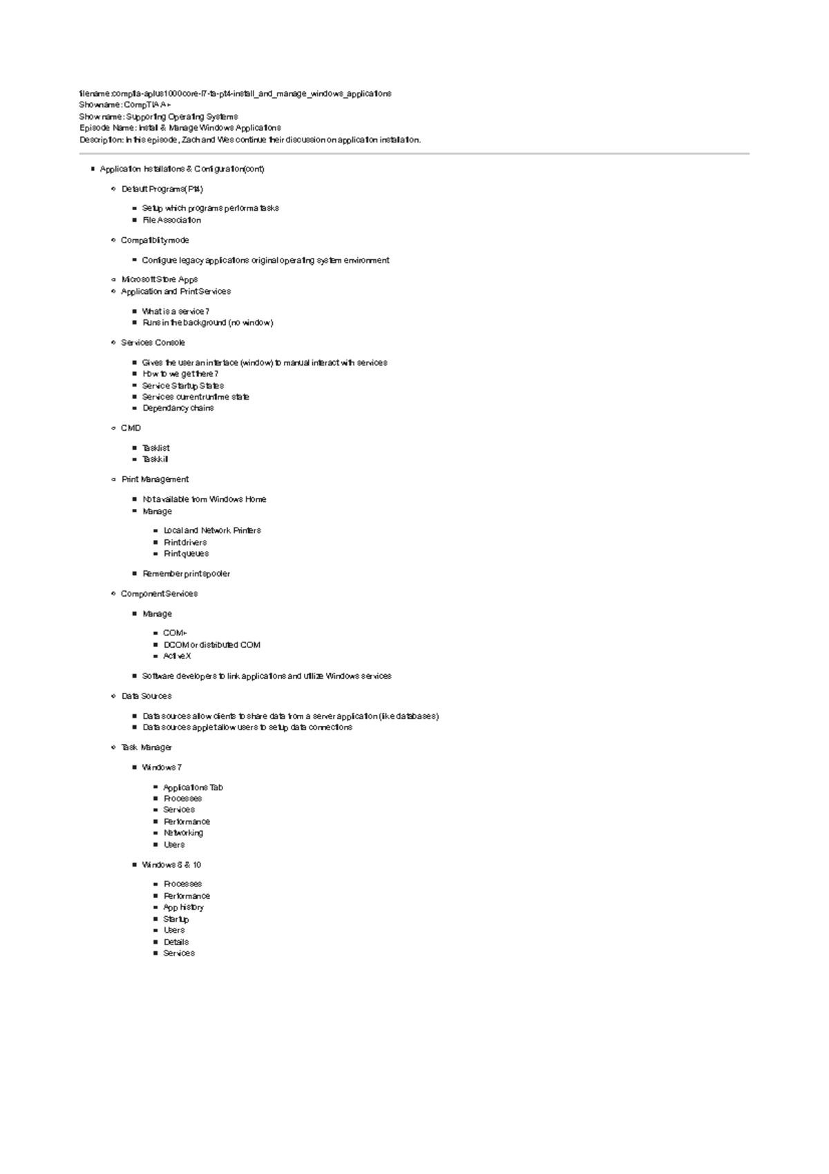Aplus 1000core-l7-ta-pt4-install and manage windows applications ...