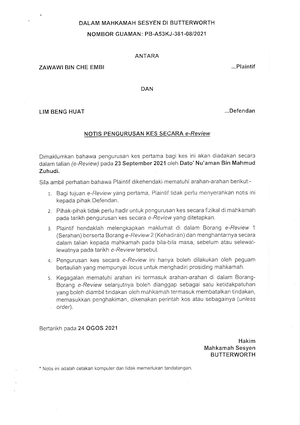 Hujahan Plaintif - DALAM MAHKAMAH TINGGI KUALA TERENGGANU DALAM NEGERI ...