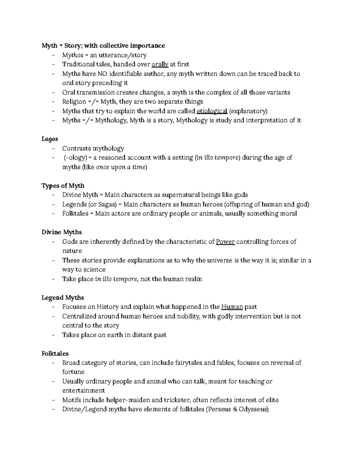 Class 102 Midterm Notes - Aucla102 - UAlberta - Studocu
