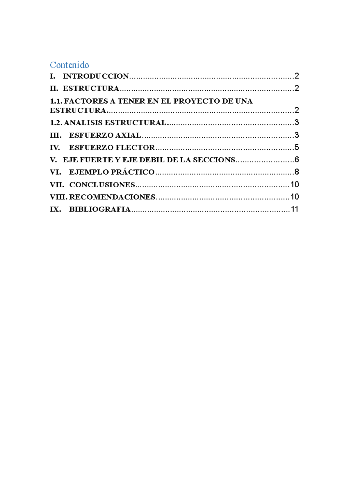 Conceptos Estructurales - Contenido I. - Studocu