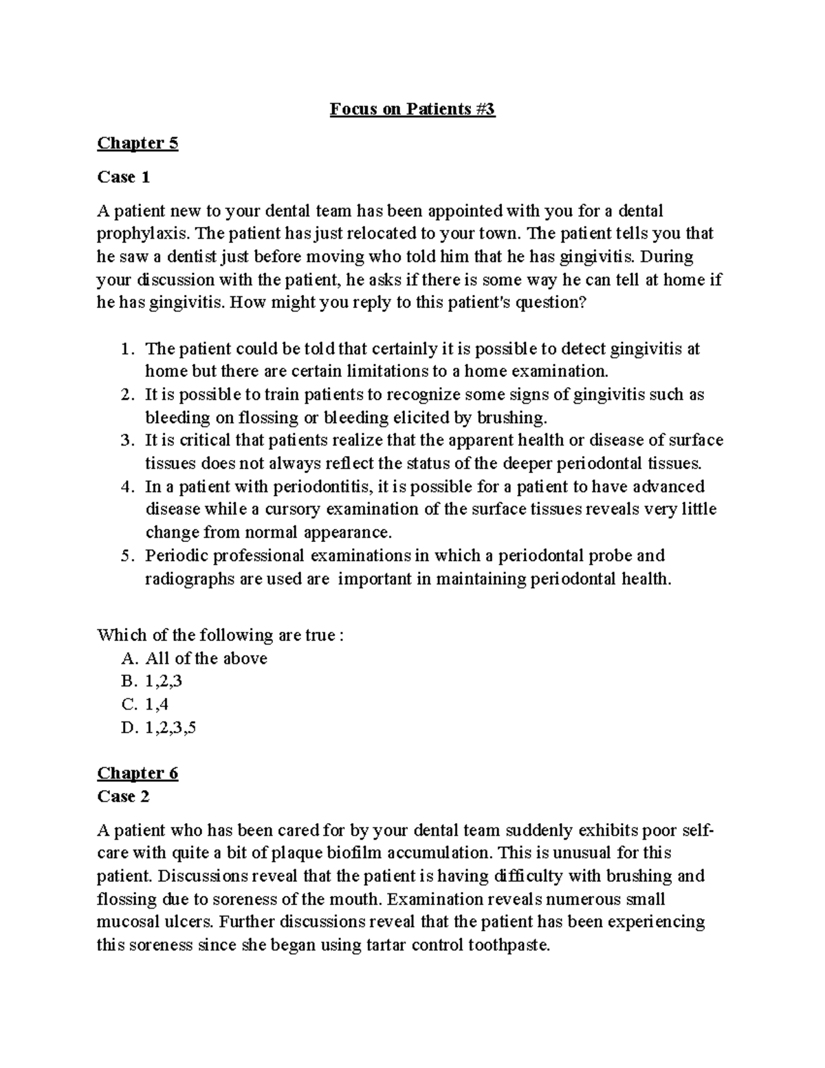FOP #3, 2023 - Focus on patient case study - Focus on Patients ...