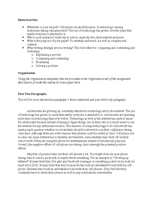 Week3 Assignment+Template copy copy - Rhetorical Star: What/who is your ...