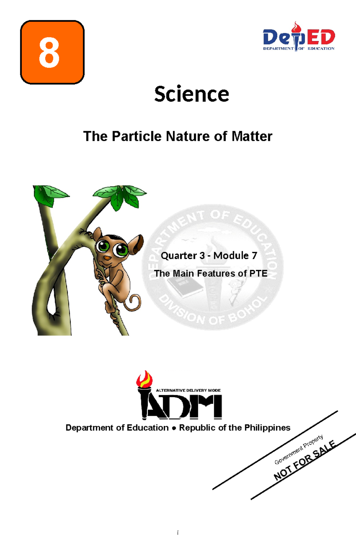 Science module 6 - Science The Particle Nature of Matter Quarter 3 ...