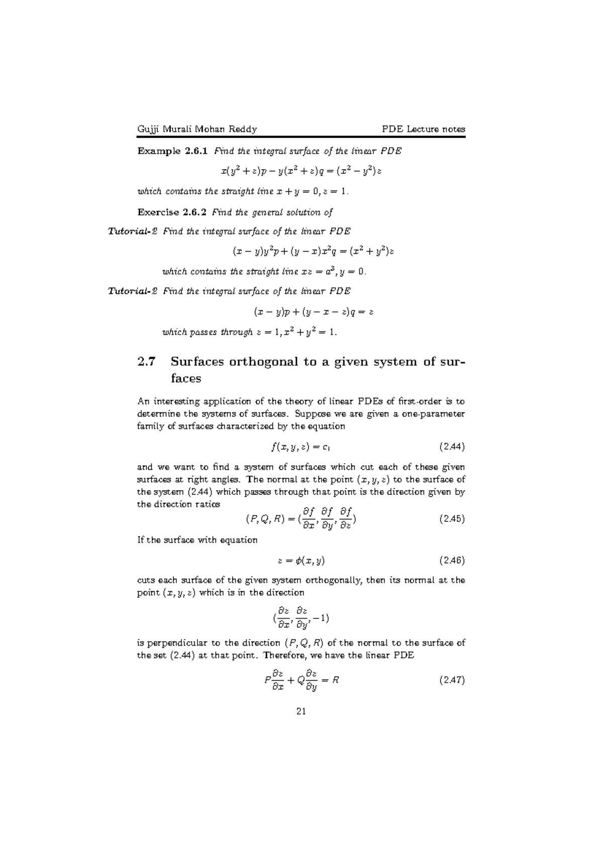 Pde Lec6 8 Pde Lec6 8 Gujji Murali Mohan Reddy Pde Lecture Notes