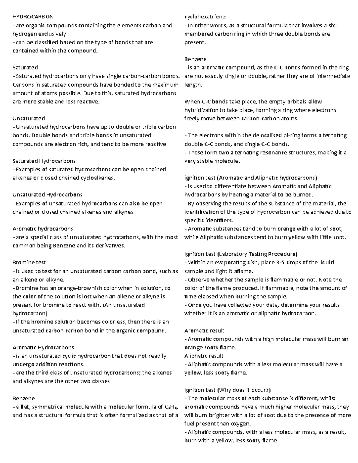 CHEM - Inorganic and Organic Chemistry - Laboratory Lesson ...