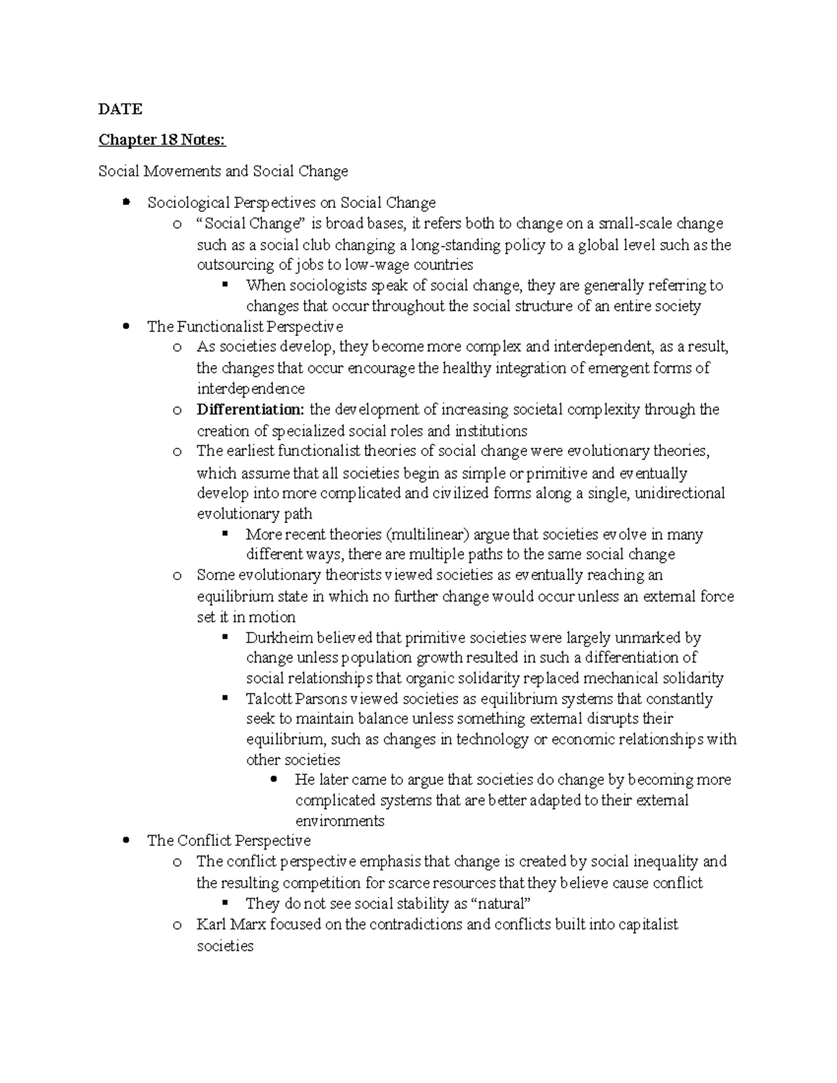 Notes C18 SOC 101 copy - SOCA 101 - WVU - Studocu