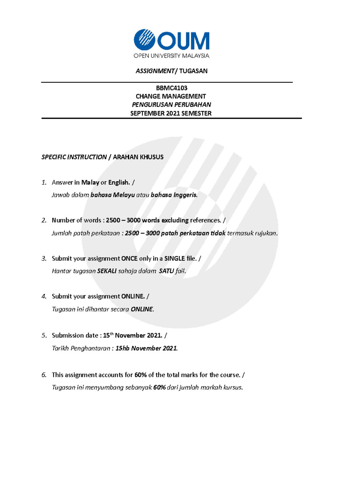 53692 - revised - ASSIGNMENT/ TUGASAN - Studocu