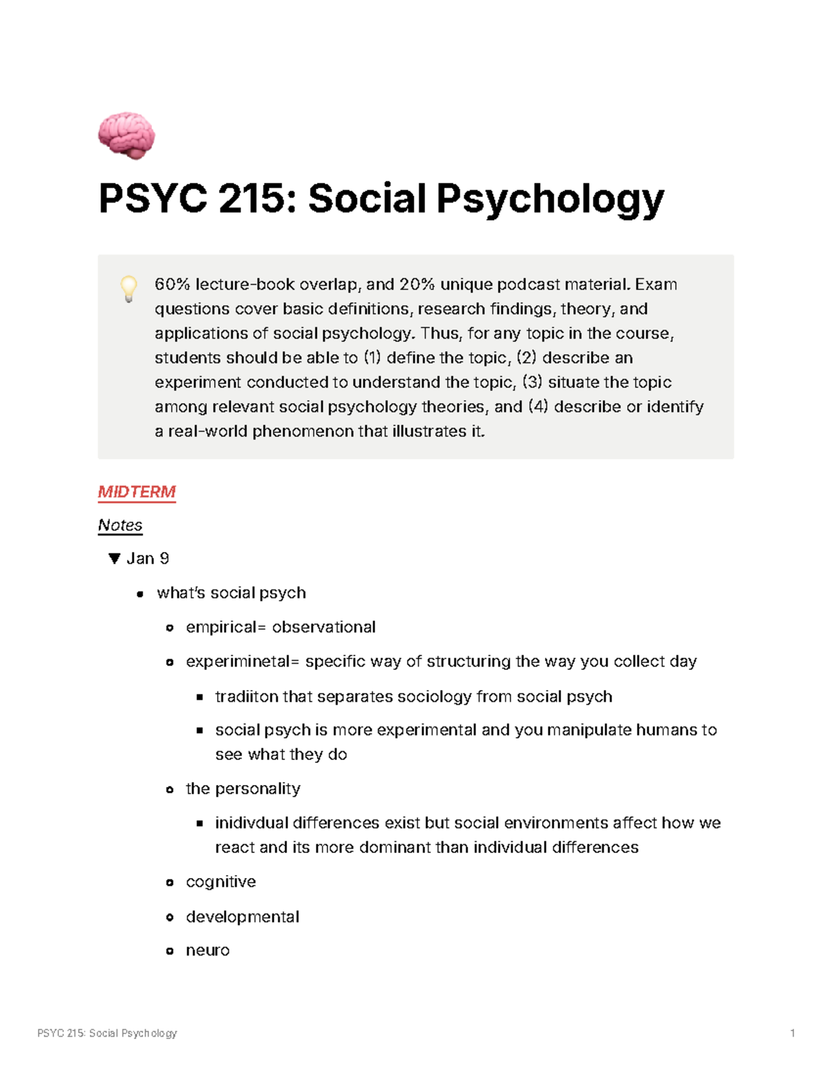 PSYC215final - All the notes I took over the year (incomplete) - 🧠 PSYC ...