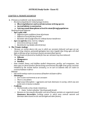 WWU Jamal Grace introduction to human origins chap 1 - CHAPTER 1 ...