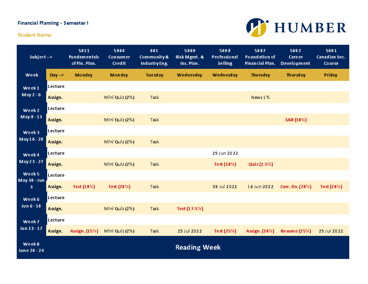 Study Tracker - Week Day -> Monday Monday Tuesday Wednesday Wednesday ...