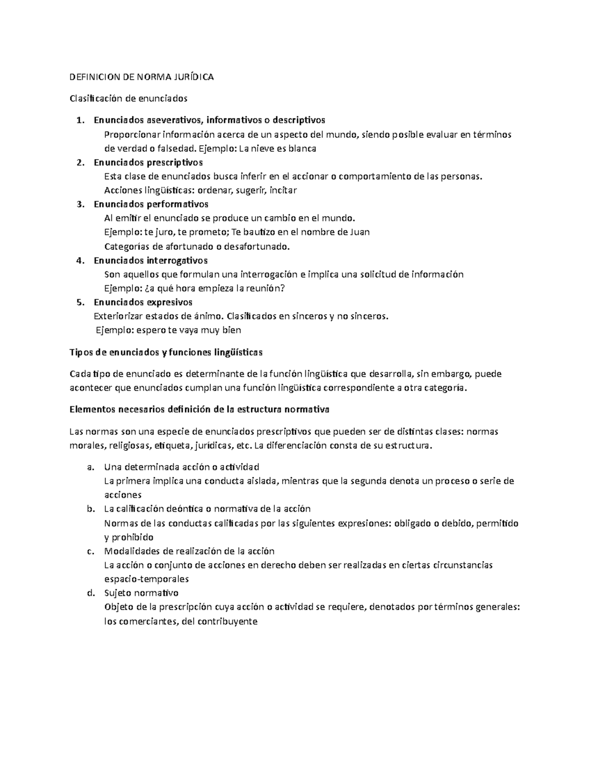 Definicion DE Norma Jurídica - DEFINICION DE NORMA JURÍDICA ...