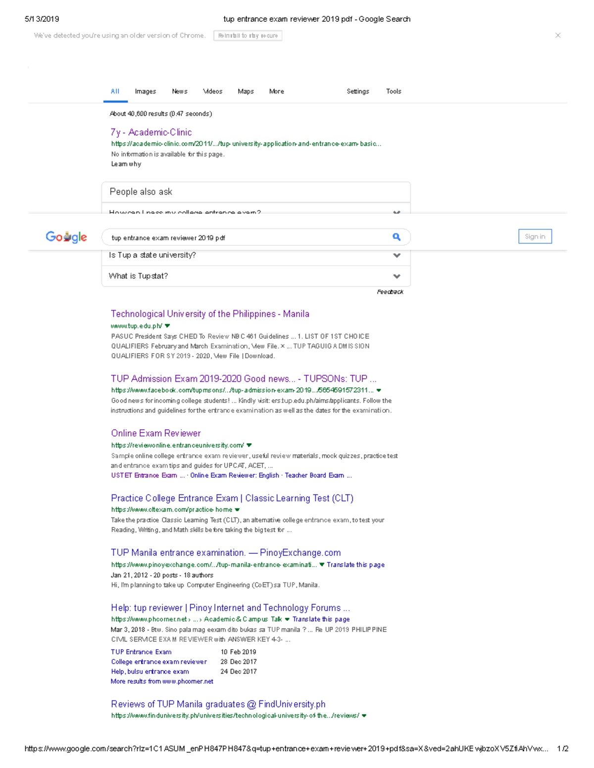 Lecture notws jmmm - 5/13/2019 tup entrance exam reviewer 2019 pdf ...