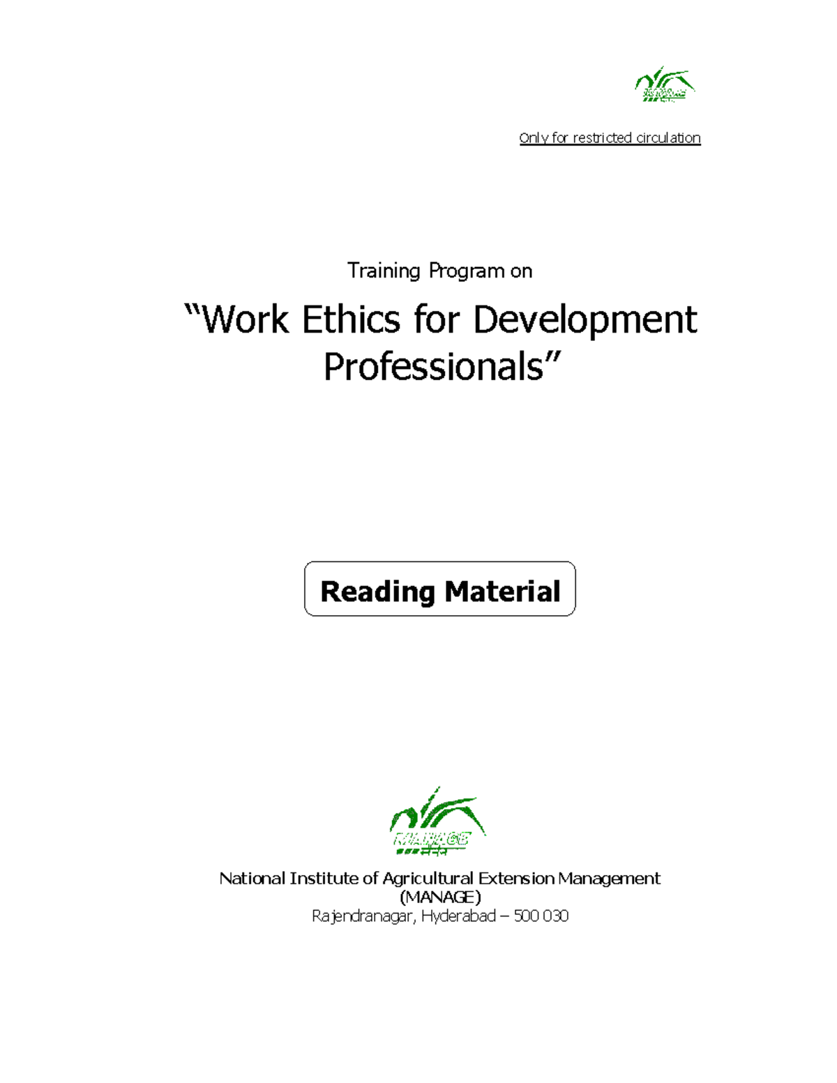 Workethics - - Studocu