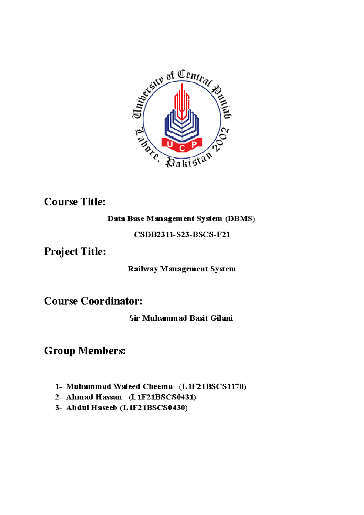 RMS - Railway Management System Project In mysql workbench - Course ...