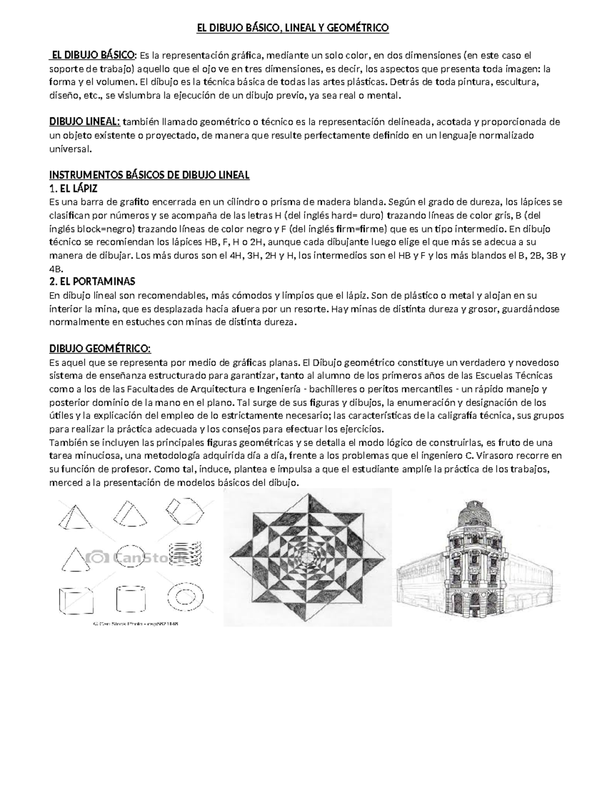 460944158 EL Dibujo Basico Lineal Y Geometrico PARA 1ro - EL DIBUJO ...