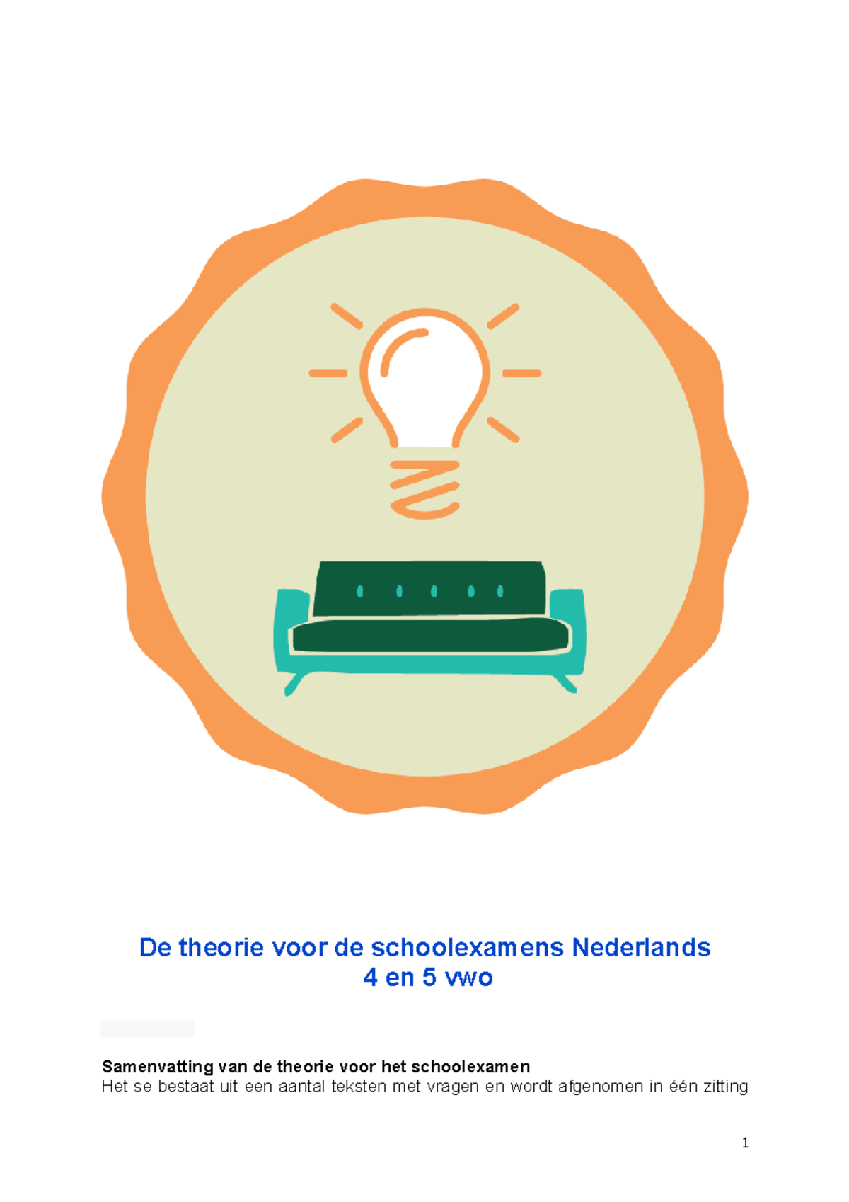 V4 - Theorie tekstbegrip samenvatting - De theorie voor de ...