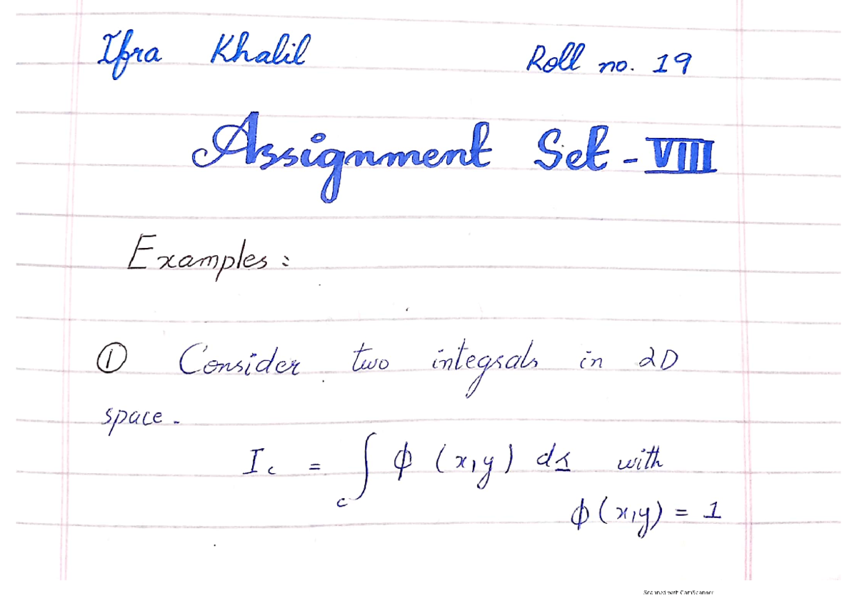 Applied mathematics assignment set 7(Ifra Khalil P19-19) - Ifra Khalil ...