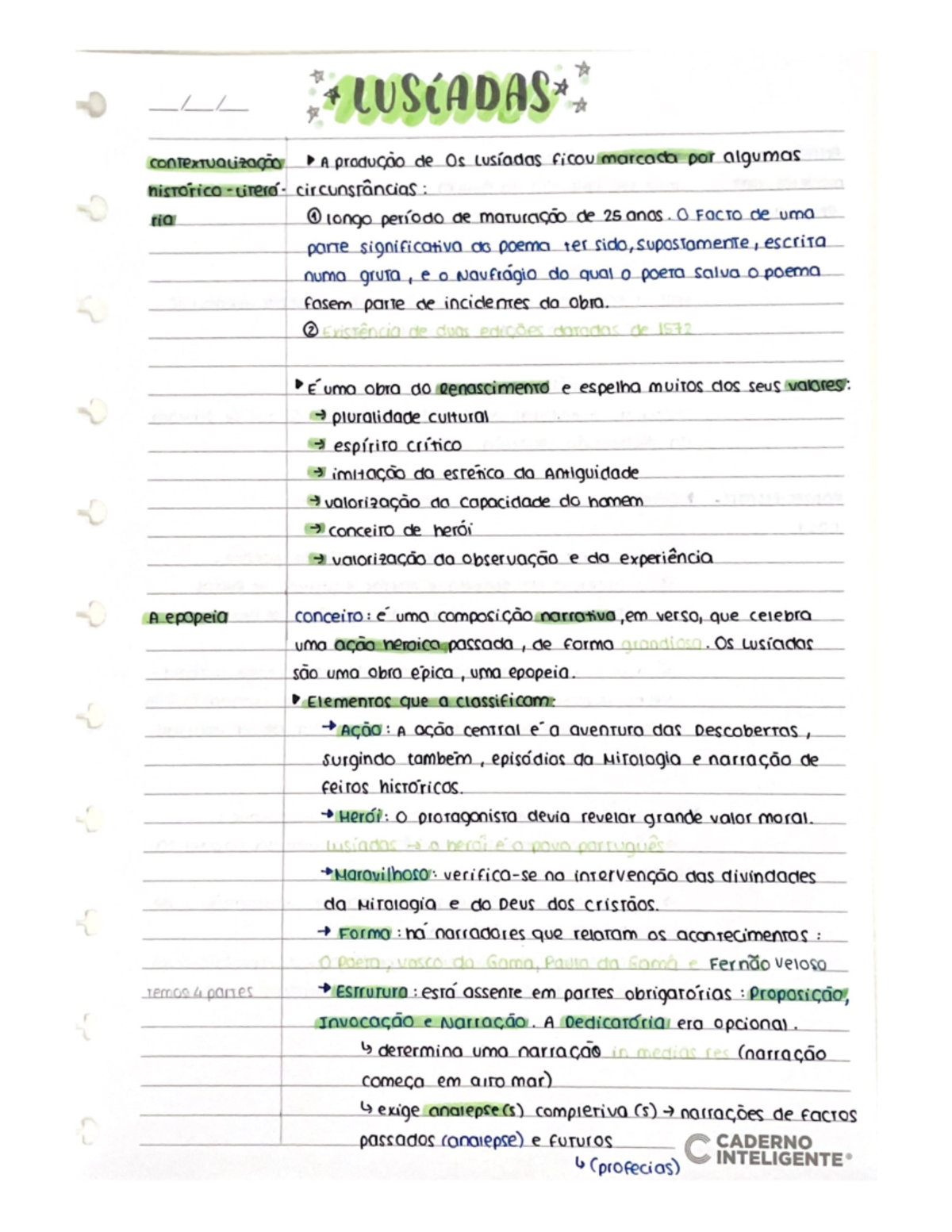 Lusíadas - os lusiadas - Português - Studocu