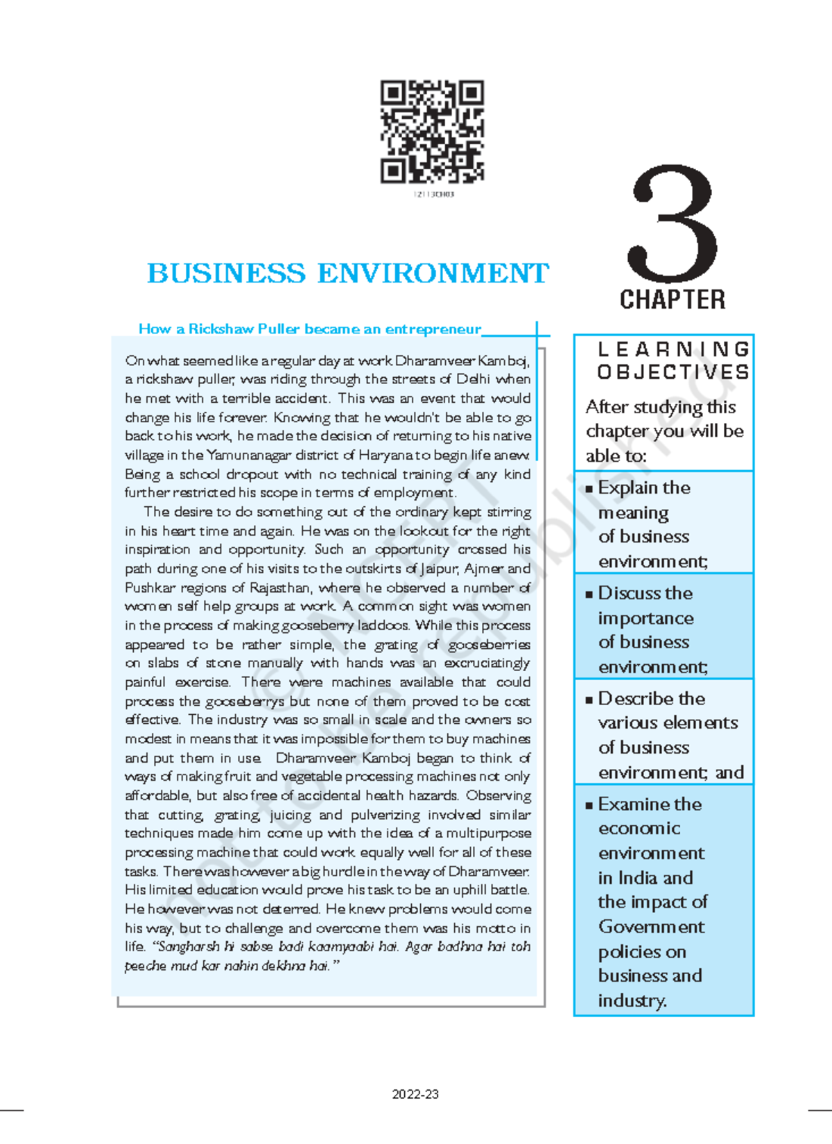 Business Environment - BUSINESS ENVIRONMENT 3 CHAPTER After studying ...