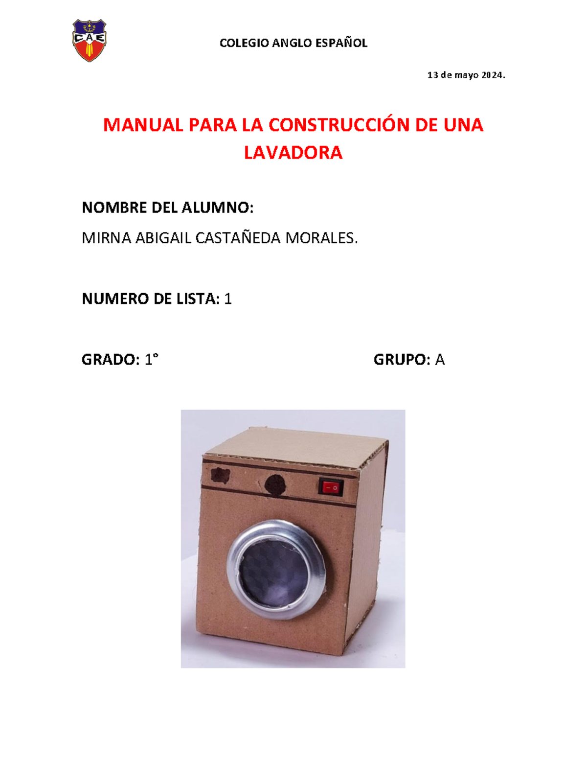 Manual - FHDF - 13 de mayo 2024. MANUAL PARA LA CONSTRUCCIÓN DE UNA ...