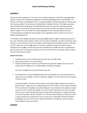 Procedures - Coagulation Lab - Prothrombin Time (PT) Test Summary: The ...