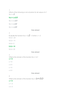 Math 110 module 1 final exam - Filter By 90% View answer Number Theory ...