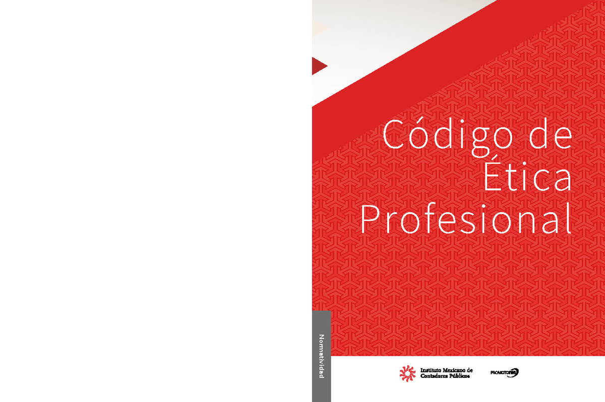Codigo de Etica Profesional 10a ed1 - Normatividad Código de Ética ...