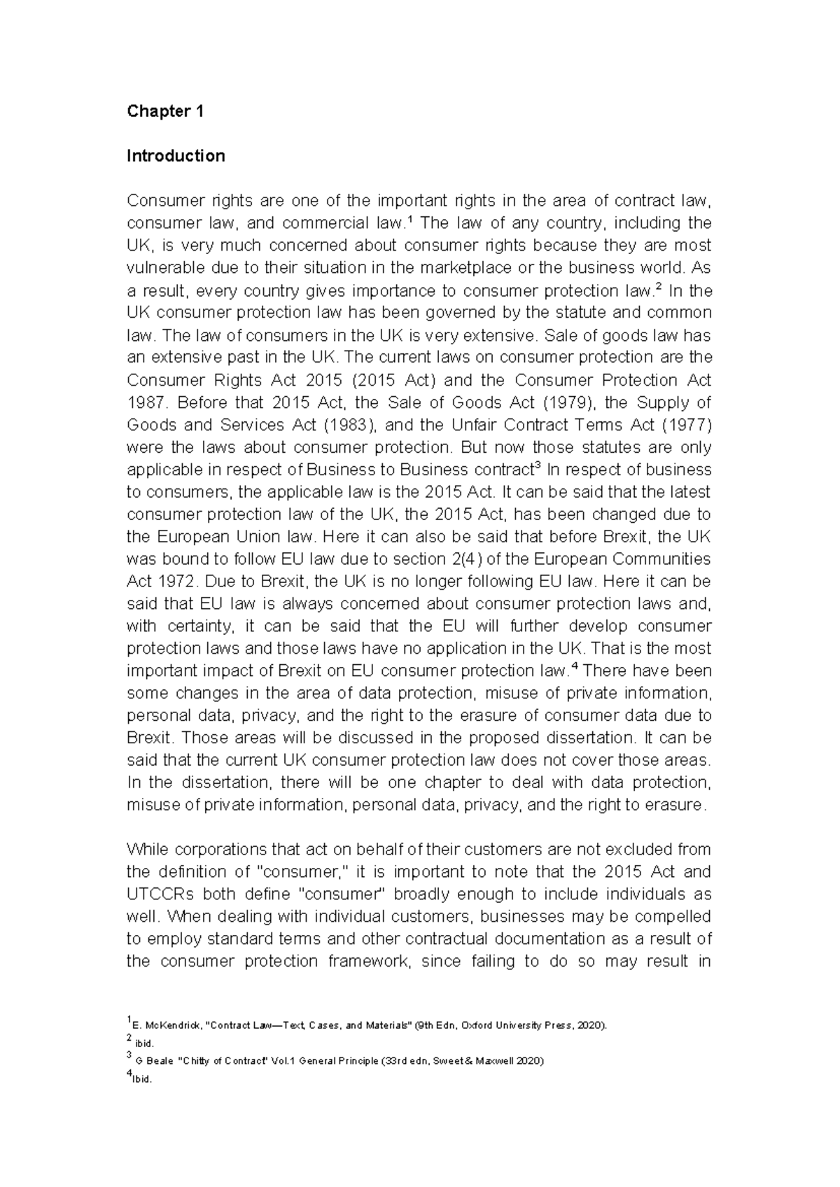 Draft chapter 1 and 2 - THIS IS ESSAY ON - Chapter 1 Introduction ...