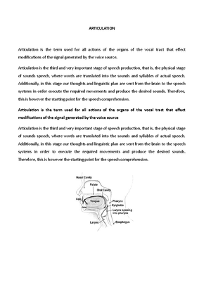 Summary of Vernacular Language - SUMMARY OF VERNACULAR LANGUAGE ...