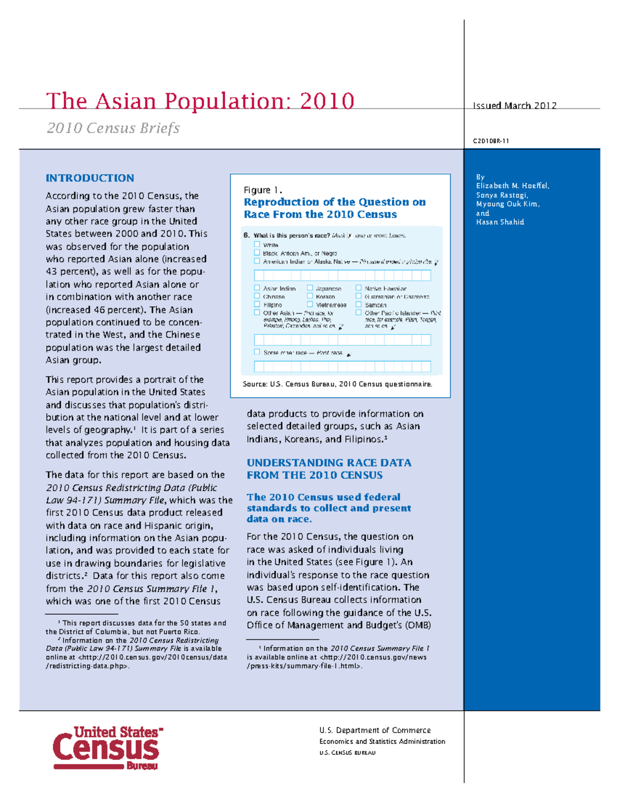 Asian Americans census information - U. Department of Commerce ...