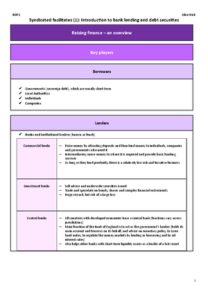 Hierarchy and ISDA documentation - Master Agreement: o UMBRELLA ...