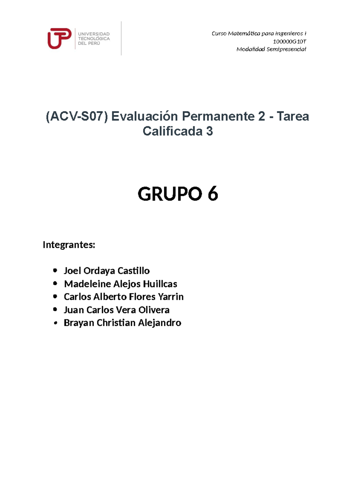 (ACV-S07) Evaluación Permanente 2 - Tarea Calificada 3-Grupo 6 - 100000G10T Modalidad ...